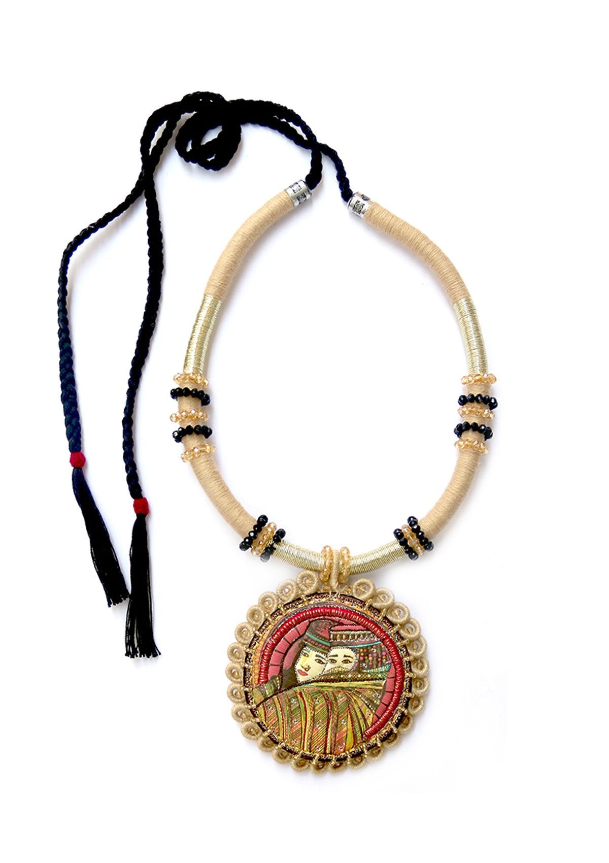 Kalash Thread Necklace– Huma Adnan